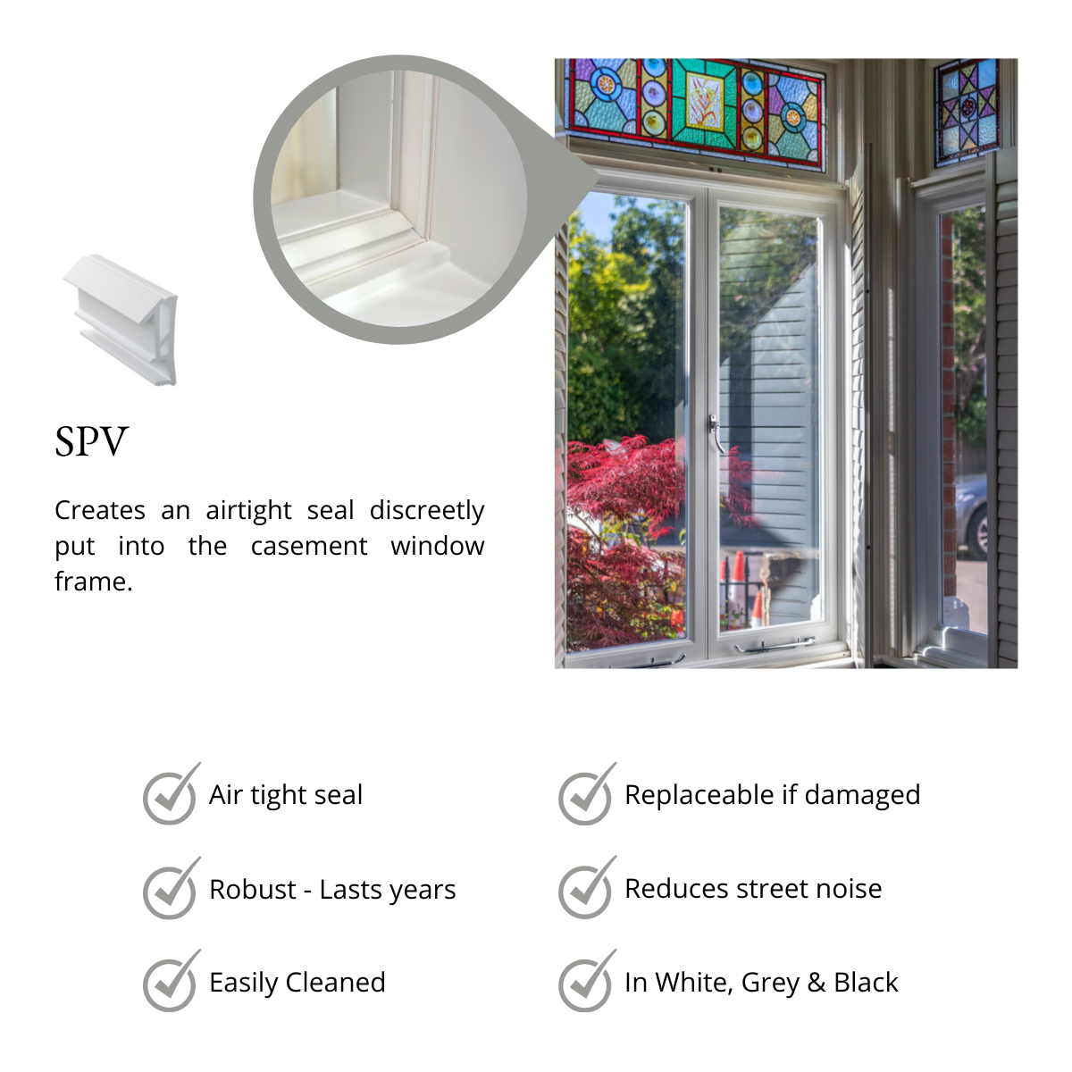 Draught proofing | Timber casement windows | Todi & Boys : Todi & Boys ...